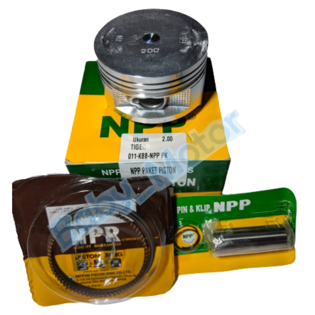 Jual PISTON KIT TIGER OVERSIZE 125 - 200 NPP | Shopee Indonesia