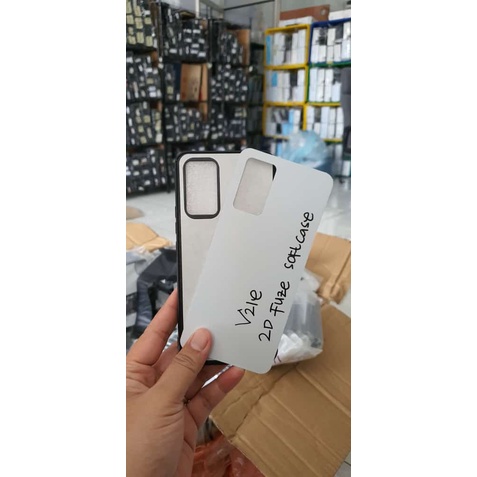 Jual Case Vivo V21e 2D Fuze SoftCase plat sublimasi blank polos custom ...
