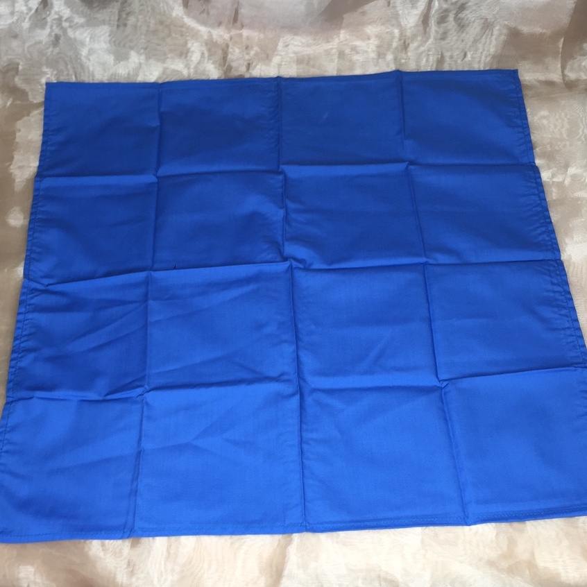 Jual Kain Duk Polos Warna Biru/ Kain Duk Steril/ Kain Duk Rapat ...