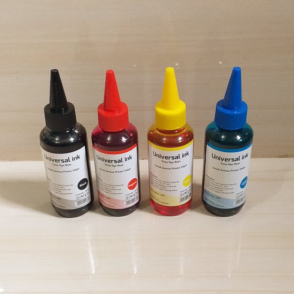 Jual Tinta Universal INK 100ML - Refill Canon Epson HP - PAKET | Shopee ...