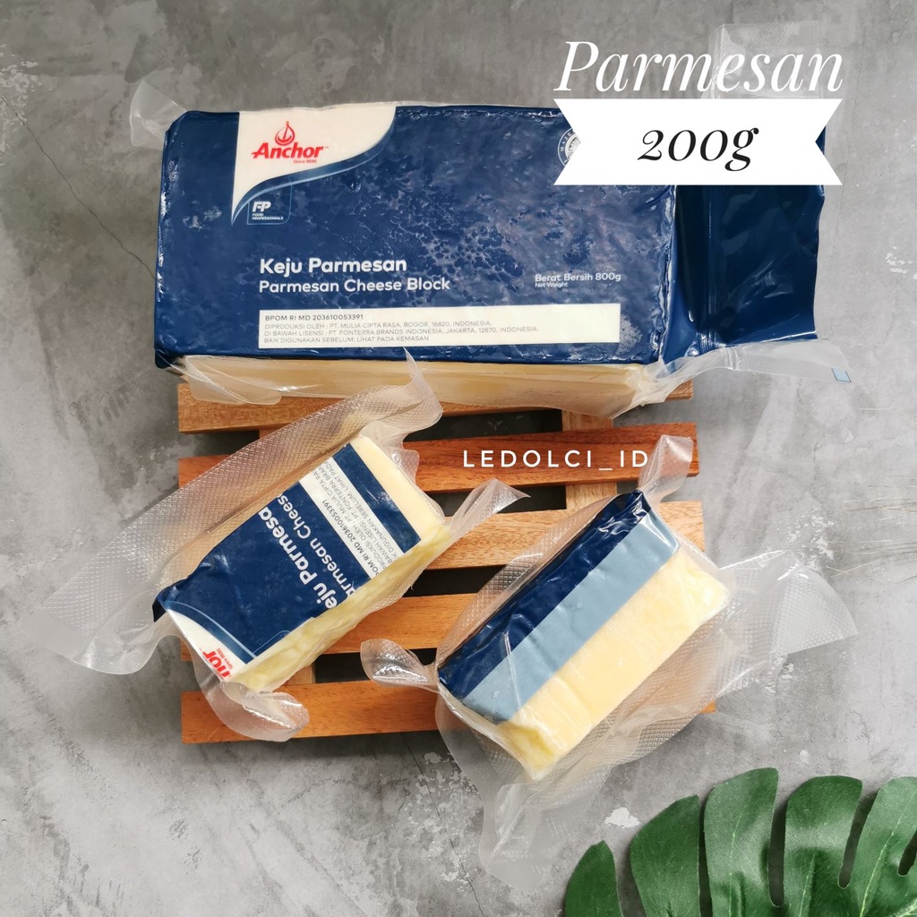 Jual ANCHOR KEJU PARMESAN CHEESE KEMASAN 200 GRAM | Shopee Indonesia
