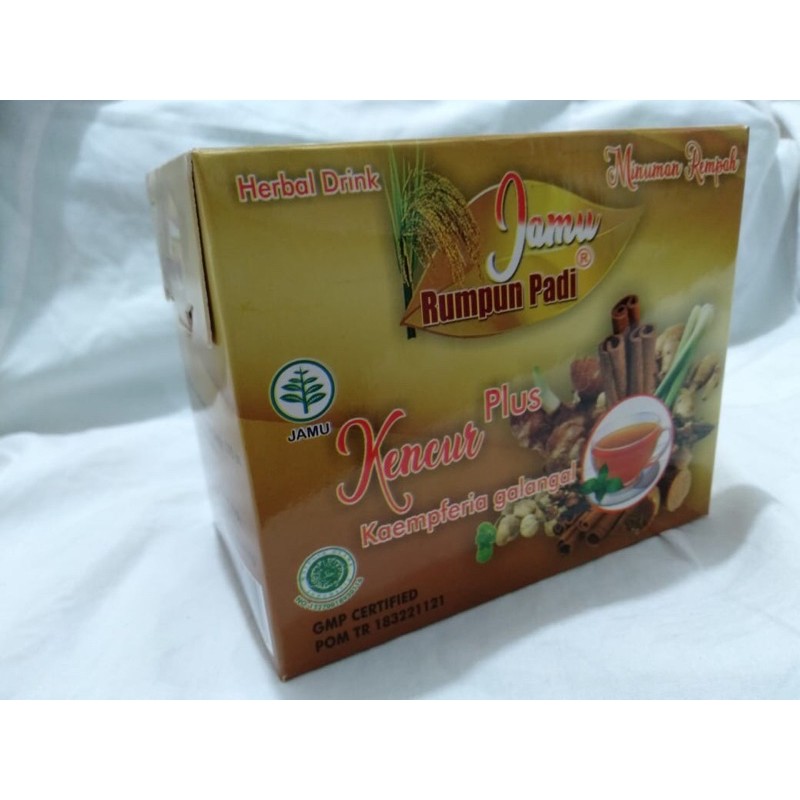 Jual Jamu Kencur Plus Merk Rumpun Padi | Shopee Indonesia