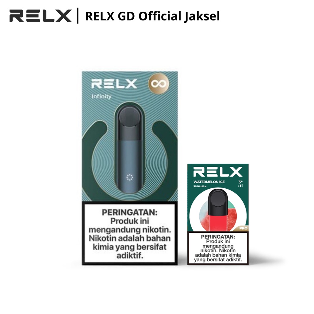 Jual RELX Bundle Infinity Device + Pod Pro Single | Shopee Indonesia