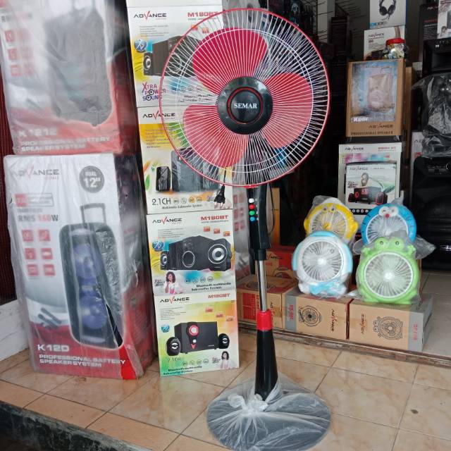 Jual Kipas Angin Berdiri/Stand Fan Semar S-500B 16Inch | Shopee Indonesia