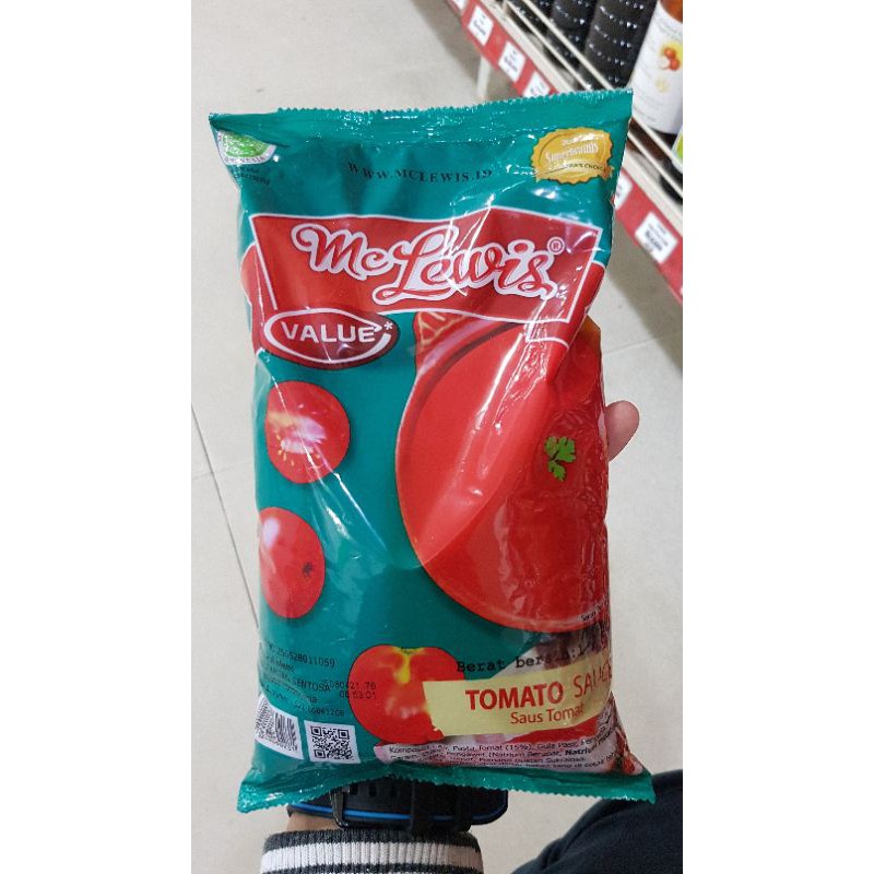 Jual MC LEWIS Tomato Sauce - Saus Tomat 1KG | Shopee Indonesia