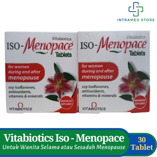 Jual Iso Menopace (Vitabiotics) Box isi 30 Tablet - Untuk Wanita ...
