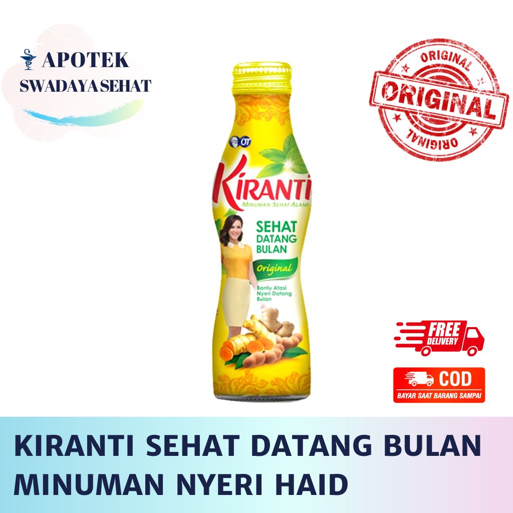 Jual KIRANTI SEHAT DATANG BULAN - Minuman Menstruasi Nyeri Haid Wanita ...