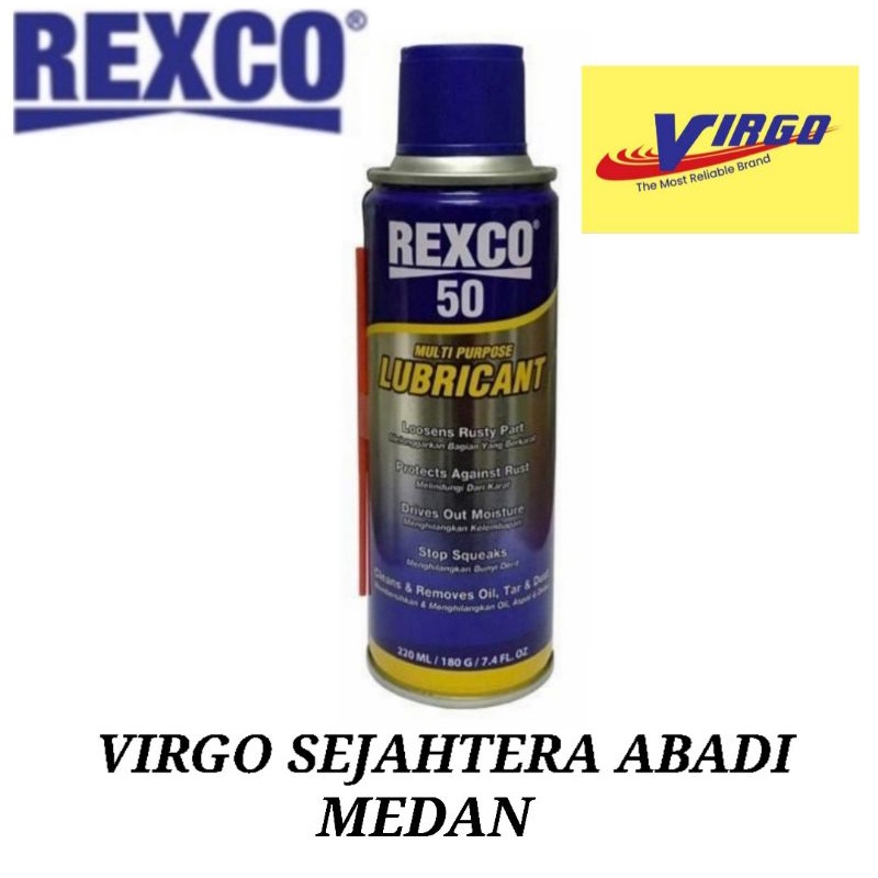 Jual REXCO50 220ml MULTI PURPOSE LUBRICANT PELUMAS ANTI KARAT 220 ml ...