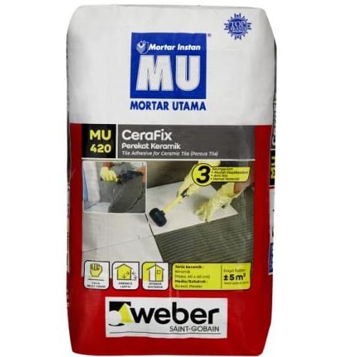 Jual LD - MU420 - Mortar Utama MU 420 Perekat Keramik | Shopee Indonesia