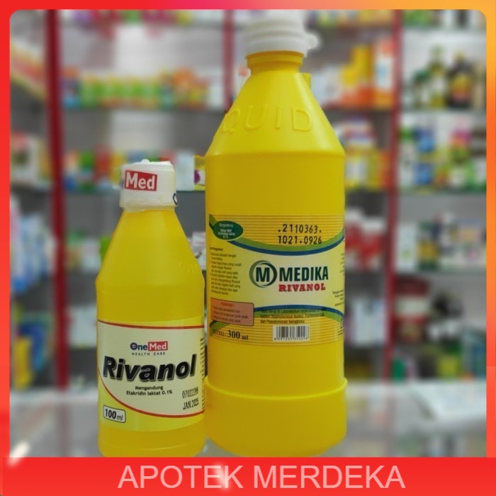 Jual rivanol antiseptik pembersih luka infeksi jamur / bakteri ripanol ...