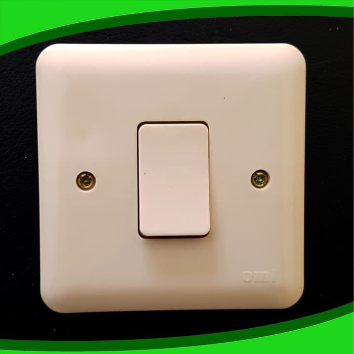 Jual Saklar Sakelar Engkel Tunggal Satu IB Tanam Tembok OMI ada SNI ...