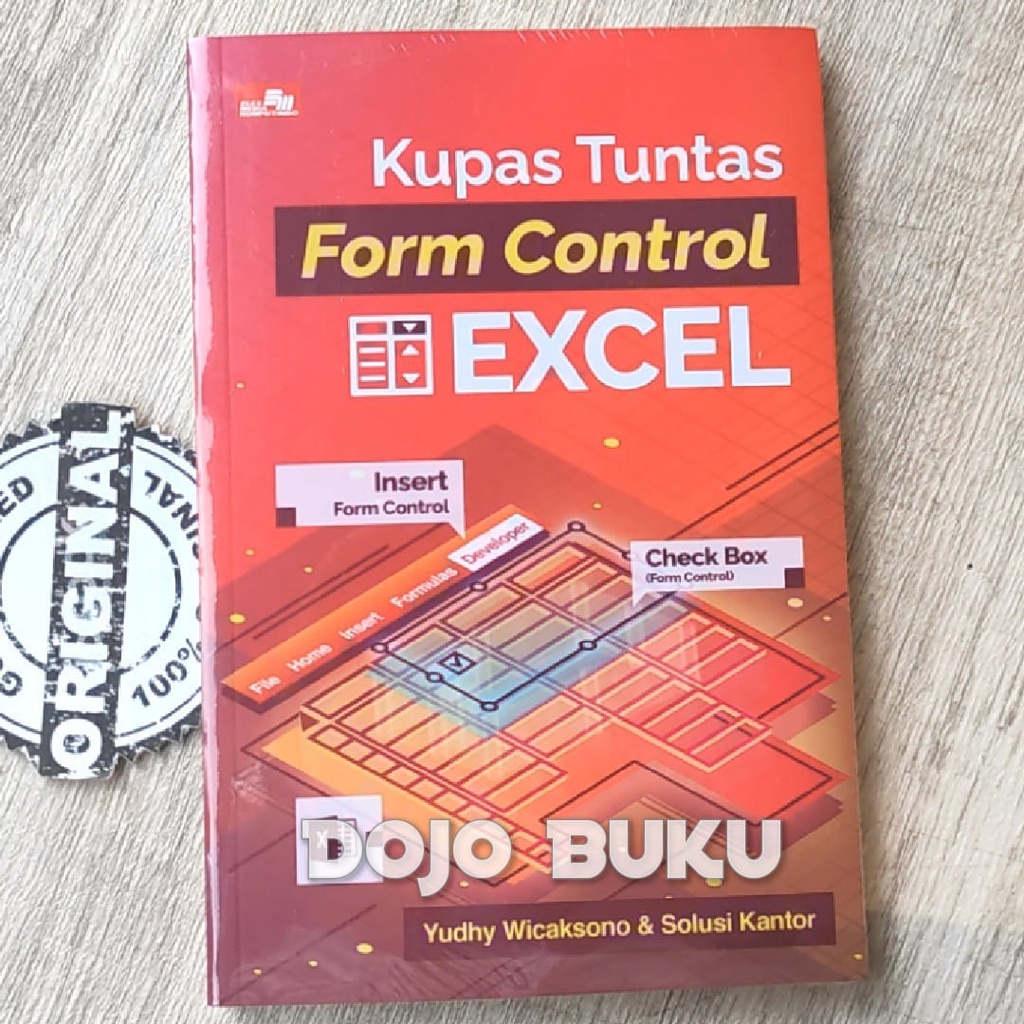 Jual Buku Kupas Tuntas Form Control Excel by Yudhy Wicaksono & Solusi ... Jual Buku Kupas Tuntas Form Control Excel by Yudhy Wicaksono & Solusi ...