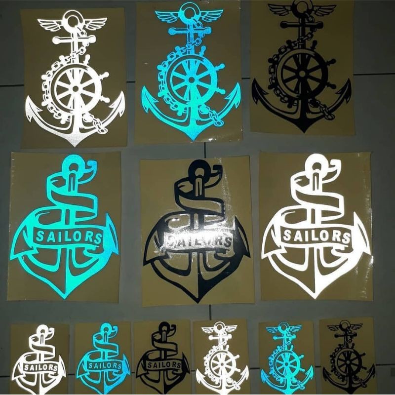 Jual STIKER JANGKAR MENYALA STIKER MOBIL JANGKAR STIKER MOTOR JANGKAR ...