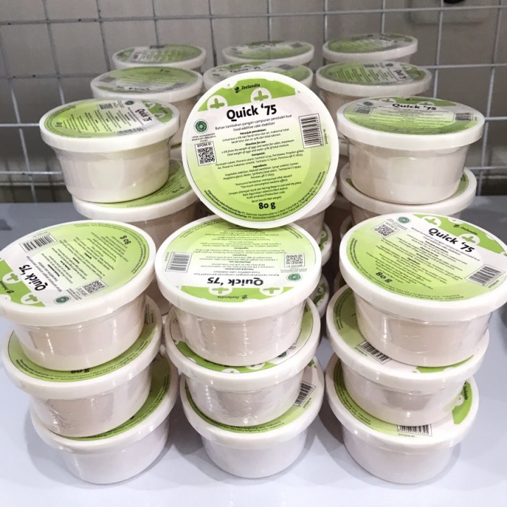 Jual ZEELANDIA Quick 75 Cake Emulsifier Pengembang Kue 80 Gr | Shopee ...