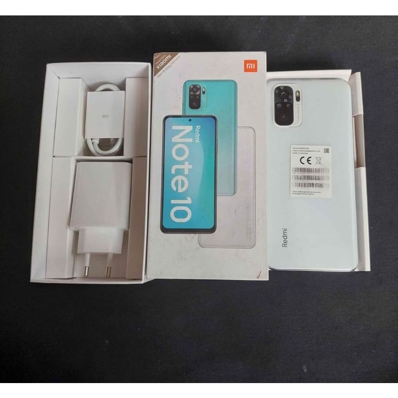Jual xiaomi redmi note 10 4/64 gb fullset mulus | Shopee Indonesia