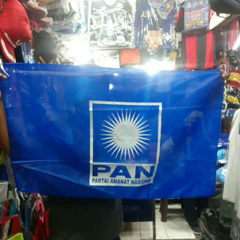 Jual bendera partai pan 60 x 90 cm 50 pcs/ lembar | Shopee Indonesia