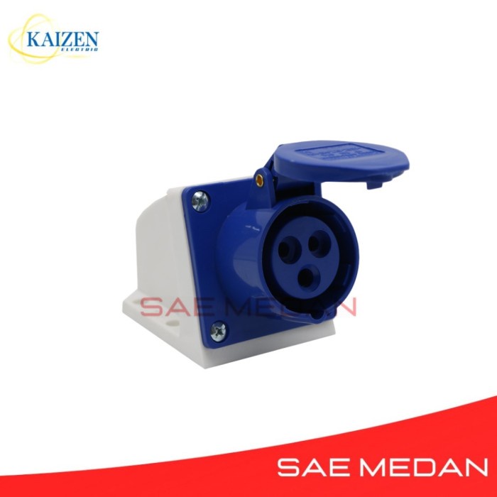 Jual Surface Mounting Socket 3 Pin 16A 113 Soket Dinding CEE untuk ...