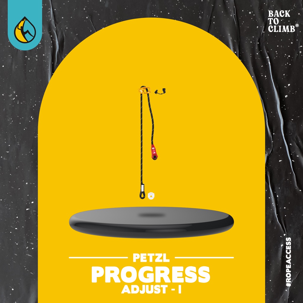 Jual Petzl Progress adjust-i progression lanyard climbing work safety ...