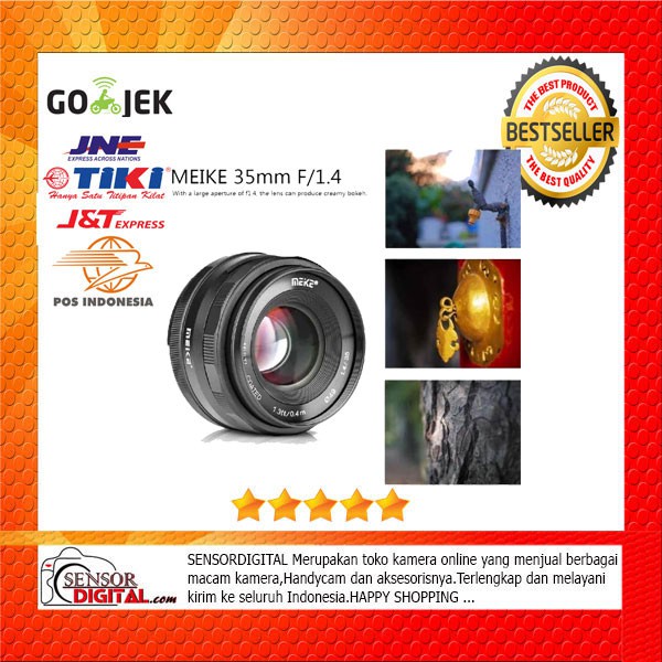 Jual Lensa Meike 35mm F1.4 Lens for Fujifilm X Mount Mirrorless GARANSI ...