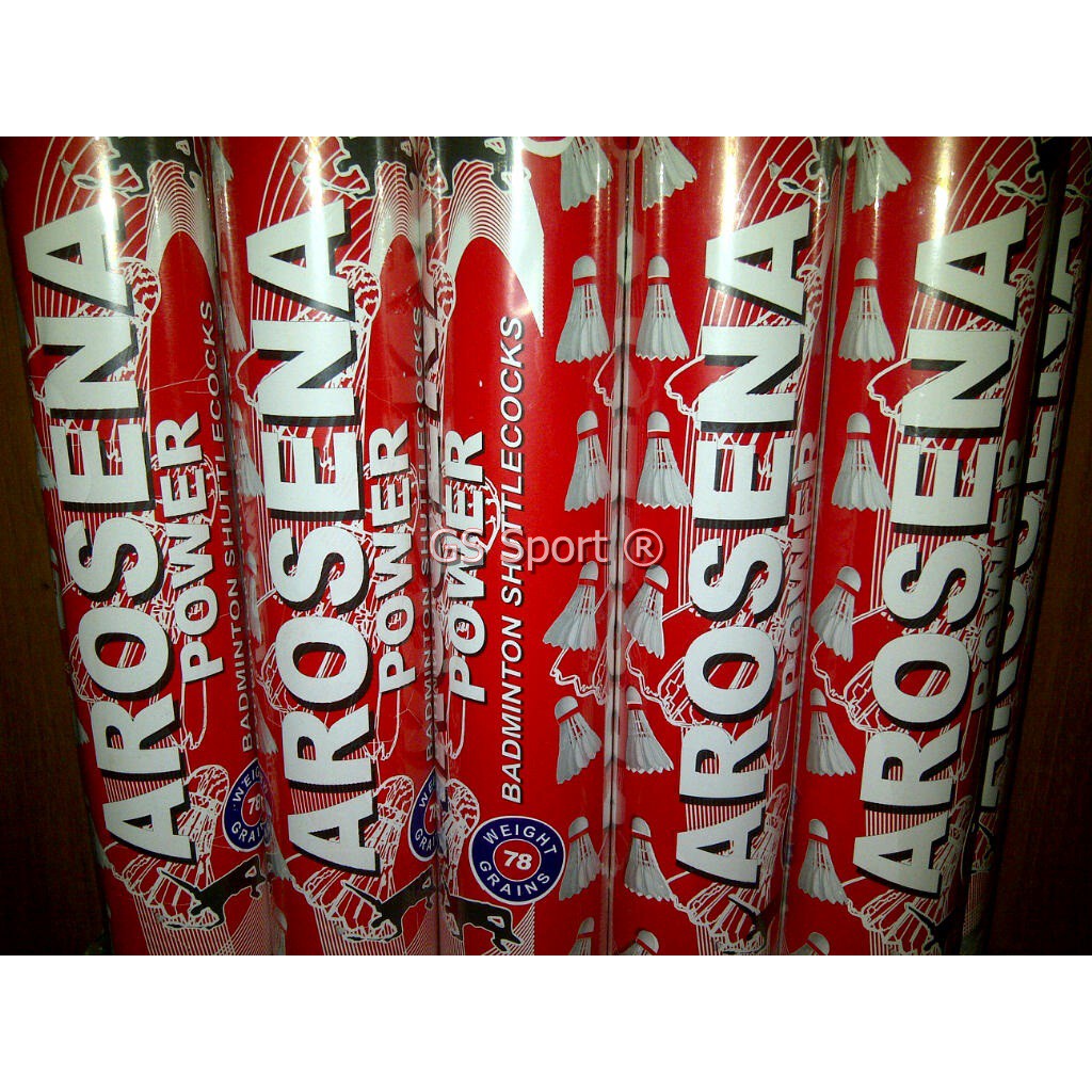 Jual SHUTTLECOCK AROSENA POWER (MERAH) | Shopee Indonesia