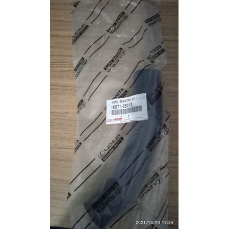 Jual Selang Hose Radiator Atas Pendek Kijang Kapsul Diesel Original 100 ...