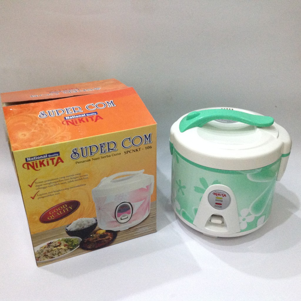 Jual Super Com Nikita 1 Liter / Rice Cooker Nikita / Magic Com Nikita ...
