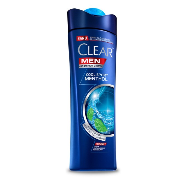 Jual Clear Men Shampoo Cool Sport Menthol 300Ml | Shopee Indonesia