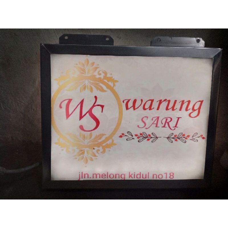 Jual Neon Box akrilik,neon box backlite | Shopee Indonesia