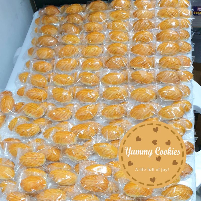 Jual Kue Nastar Daun Jumbo Wisman Premium / Kue Isian Nastar Terenak ...