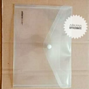 Jual Map Kancing Folio Bening Per Pack | Shopee Indonesia