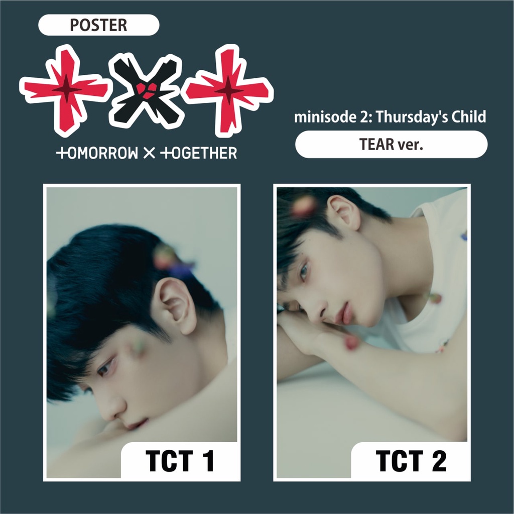 Jual POSTER KPOP TXT MINISODE 2 THURSDAY'S CHILD - TEAR VER | Shopee ...