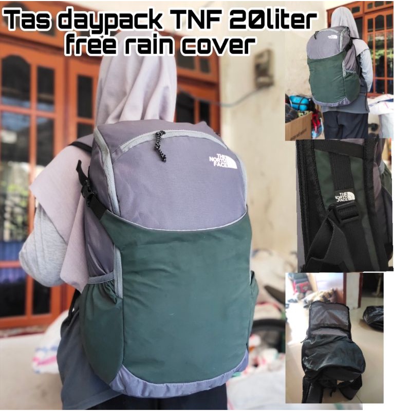 Jual TAS DAYPACK TAS SEMI CARIER TAS RANSEL TTNF 25LITER UP FREE RAIN ...