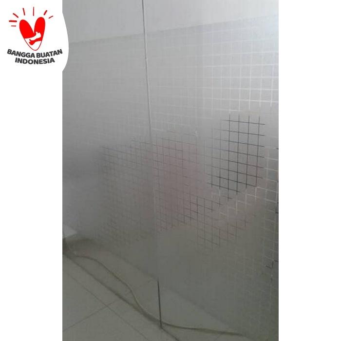 Jual Sandblast / Glass Film / Sticker Kaca Es Decolux Motif Kotak 121Cm ...