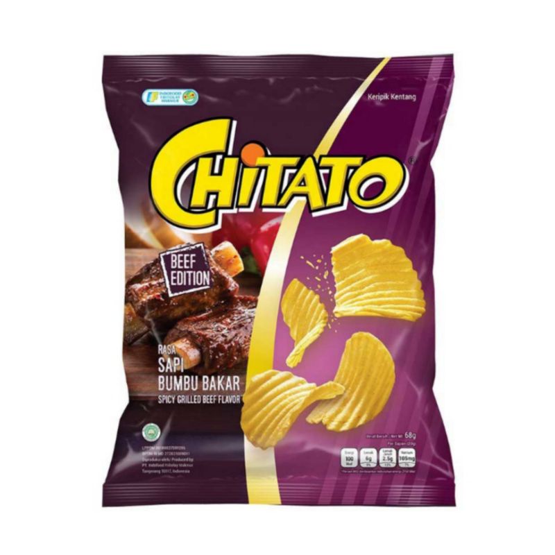 Jual CHITATO Lite Keripik Kentang Nori Seaweed 68 g | Shopee Indonesia