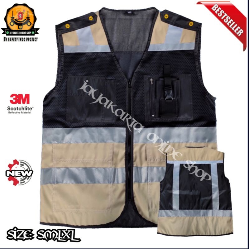 Jual ROMPI SAFETY AIR FLOW 3M SCOTLIGHT TASLAN WATER PROOF KOMBINASI ...
