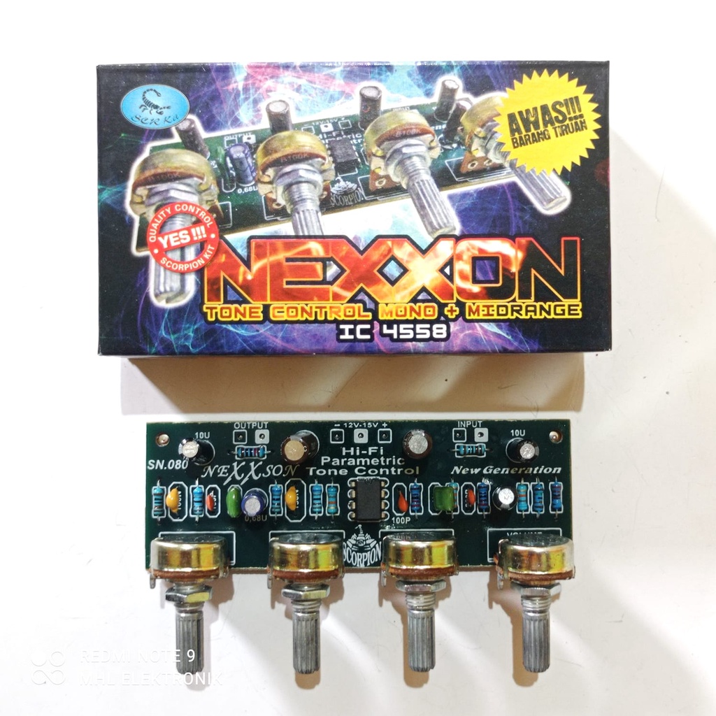 Jual NEXXON Tone Control Mono + Midrange By Scorpion | Shopee Indonesia