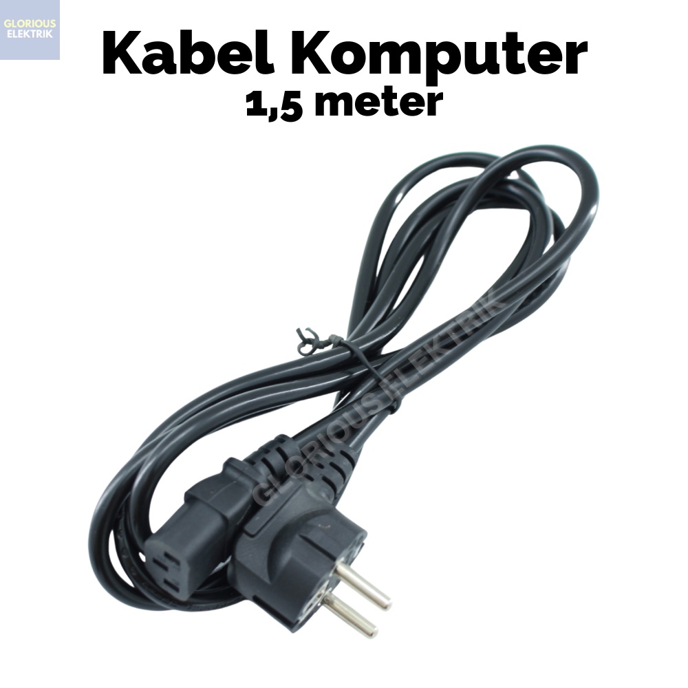 Jual Kabel Power Komputer 1,5 Meter | Shopee Indonesia