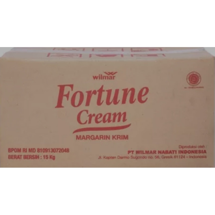 Jual Margarine Cream Fortune Margarin Krim Wilmar ORI 15 kg MURAH HALAL ...
