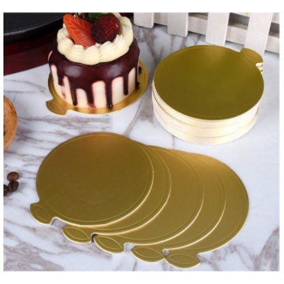Jual Tatakan Kue/Alas Kue / Mini Cake Board/ Slice Cake Base / tatakan ...
