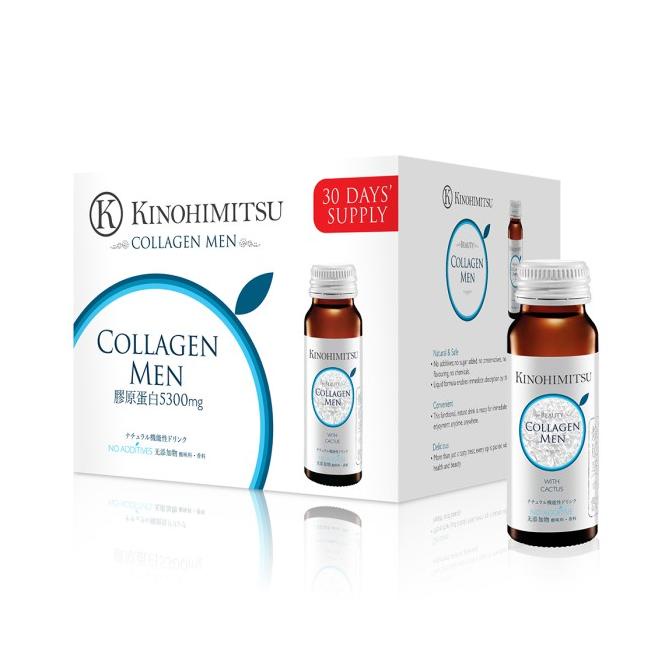 Jual KINOHIMITSU COLLAGEN MEN DRINK 5300 MG 16 BOTTLES | Shopee Indonesia