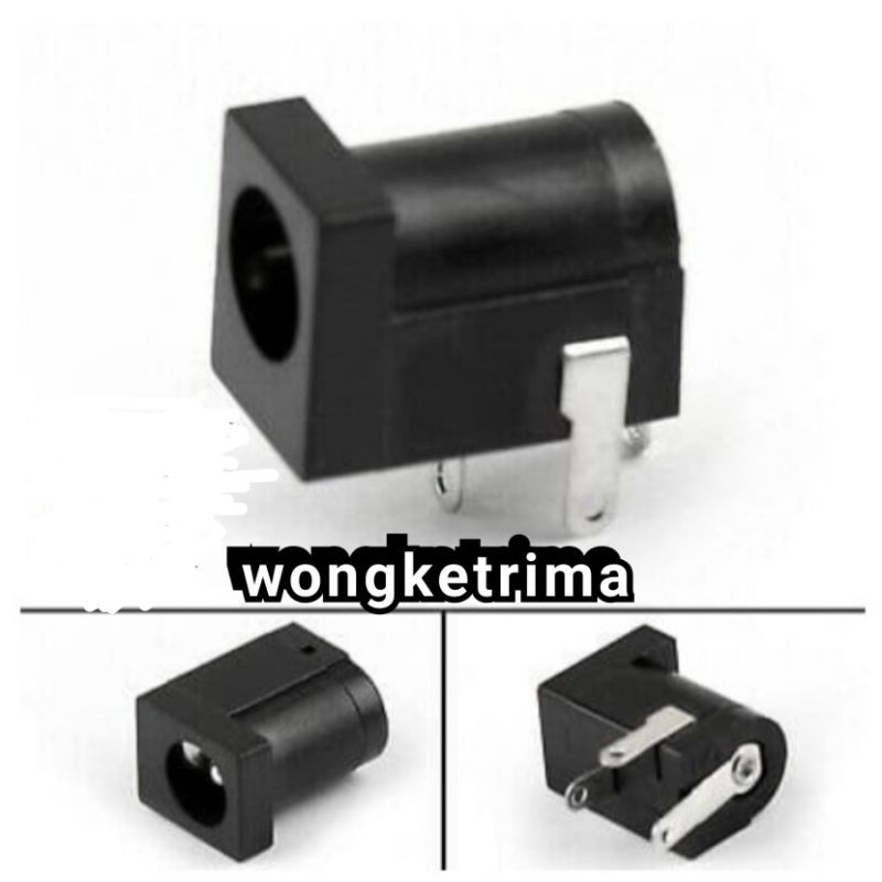 Jual Jack dc female/cewek Jack PCB 3 kaki | Shopee Indonesia