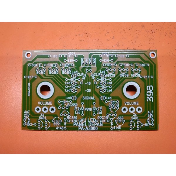 Jual PCB Panel Depan Box Gas Box Amplifier Gas Box Power Amplifier Gas ...