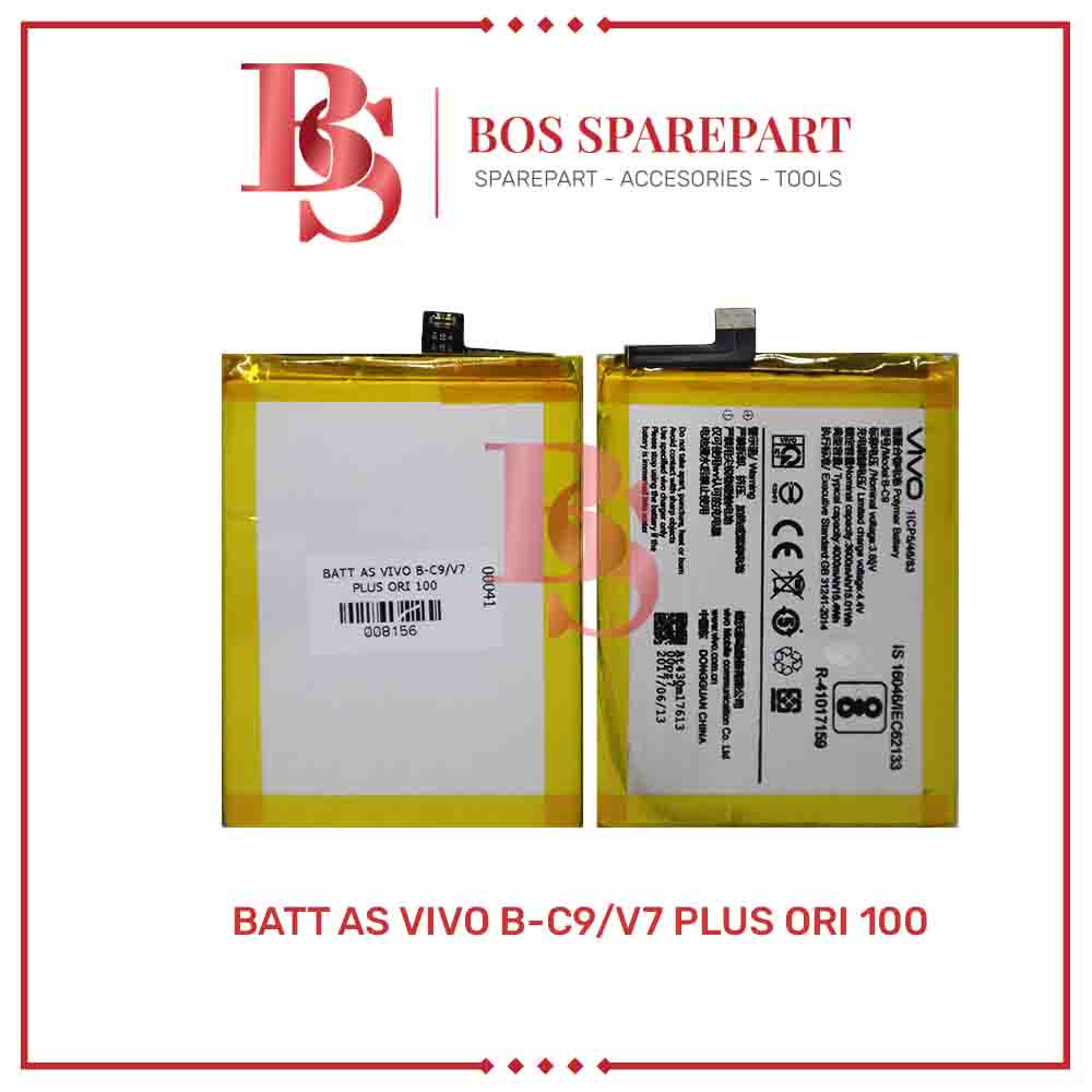 Jual BATERAI AS VIVO B - C9 / V7 PLUS ORI 100 / BATTERY / BATRE ...