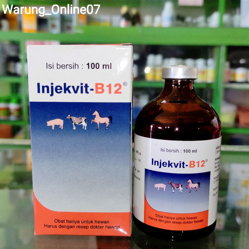 Jual Vitamin B12 100ml - Mencegah Anemia Kuning Pucat Pada Ayam Kuda ...