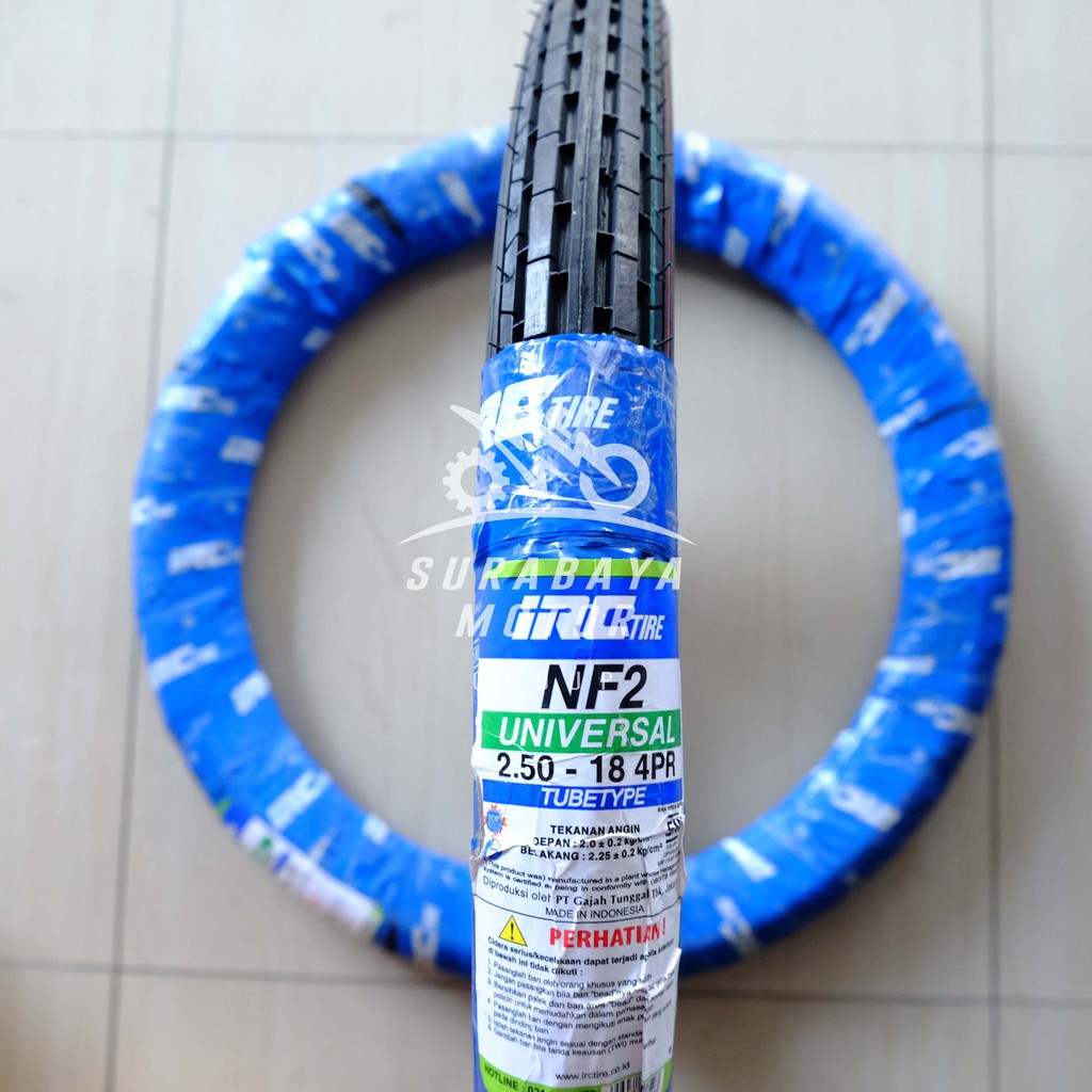 Jual Ban Luar IRC 250-18 NF2 Batik Lurus Classic Sepeda Motor Win ...