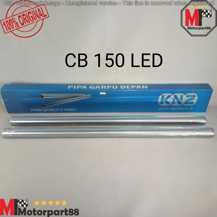Jual AS SHOCK SOK SHOK DEPAN HALU HALU PIPE CB150R LED CB 150 R LED KNZ ...
