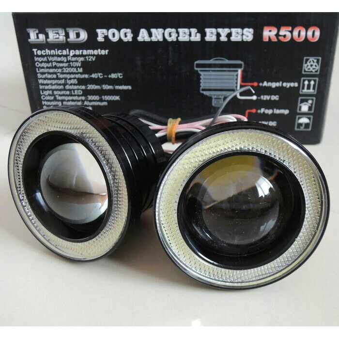 Jual Diskon LED FOGLAMP ANGEL EYES 89MM - LED FOG LAMP ANGEL EYES ...