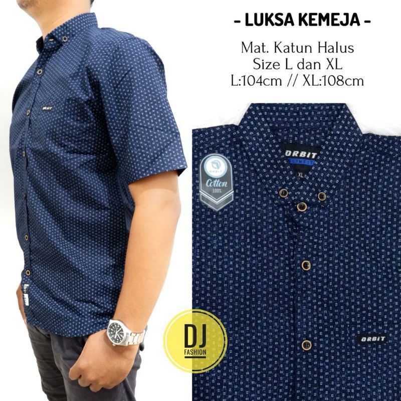 Jual Luksa Kemeja - DJ | Shopee Indonesia