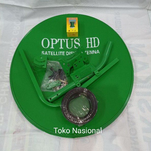 Jual Paket Dish ODU parabola Optus(original 100%)mini ku band 60/65cm ...