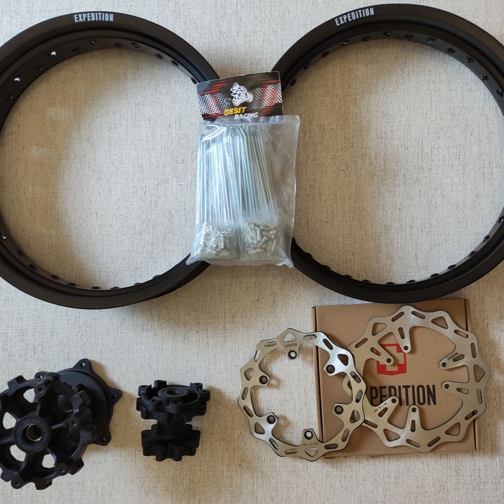 Jual Paket Velg EXPEDITION + Tromol EXPEDITION WR155 Disc Brake + Jari ...